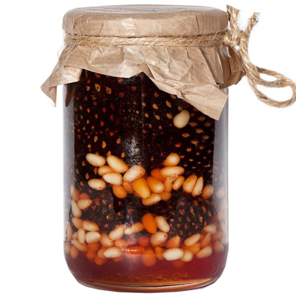 Pine Cone Jam with Cedar Nuts Kernel and Baby Pine Cones 420g/14.8oz ...