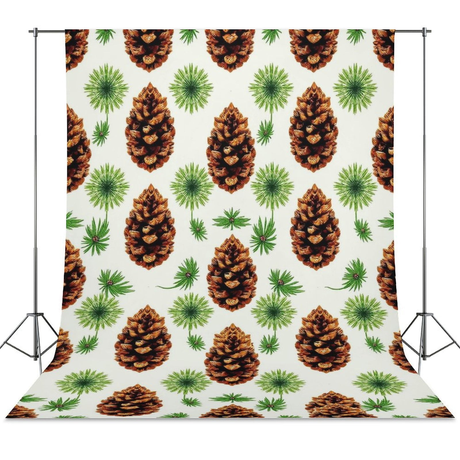 Pine Cone Pattern Party Backdrop Birthday Decoration Backgrounds for ...