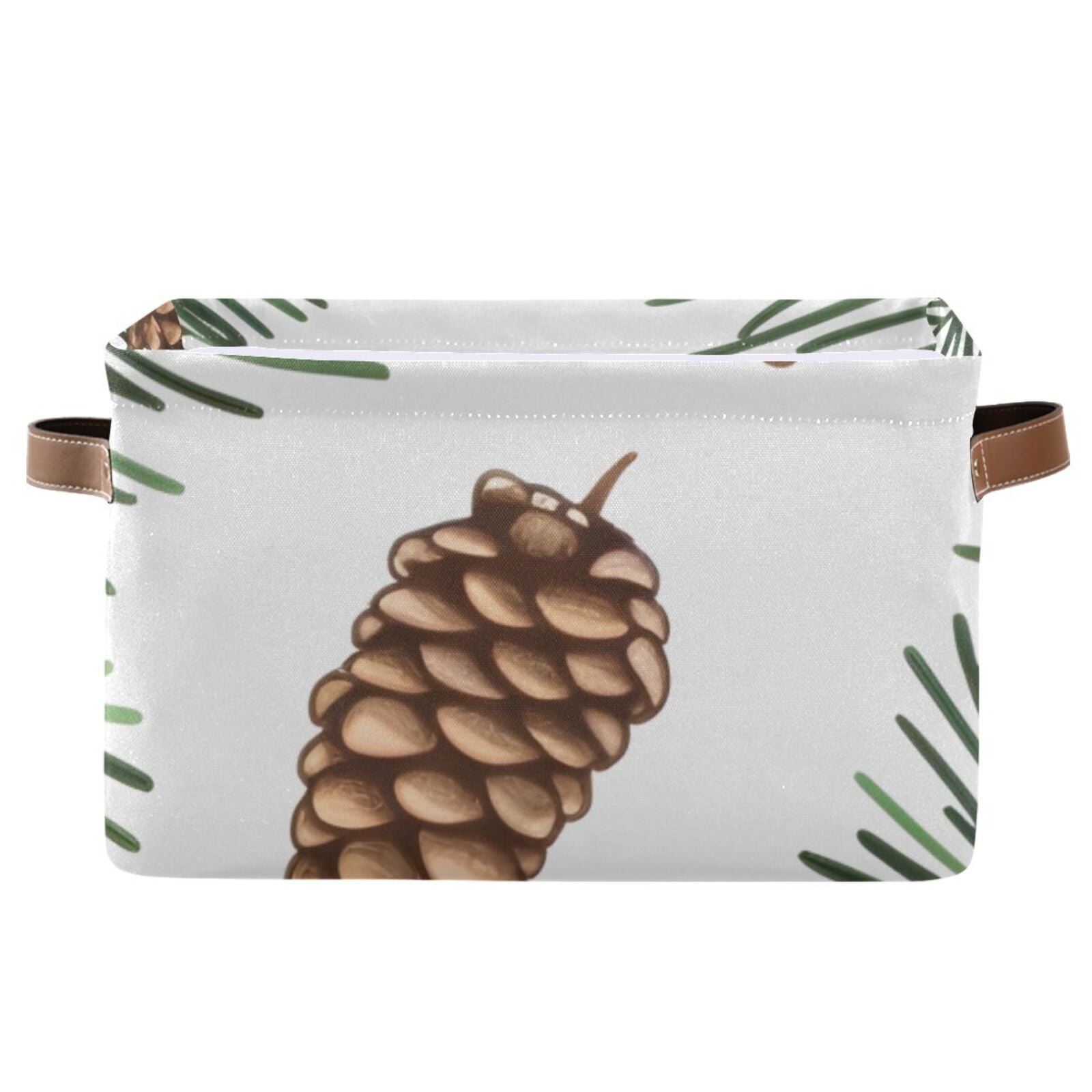 Pine Cone Trees Storage Bins Baskets With Handles Storage Box Clothes ...