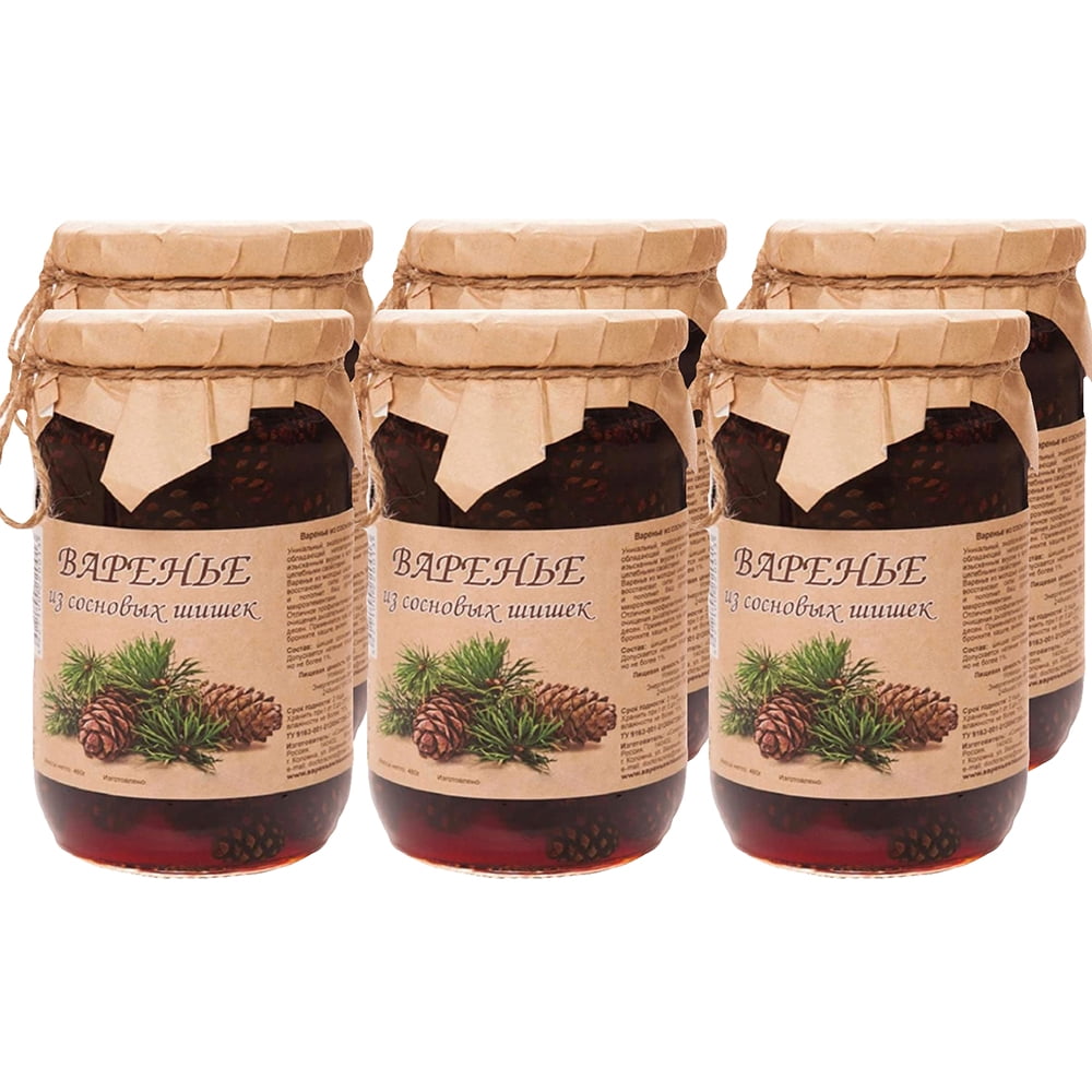 Pine Cones Jam Preserves with Baby Pine Cones 480g/ 16.93 oz by ...