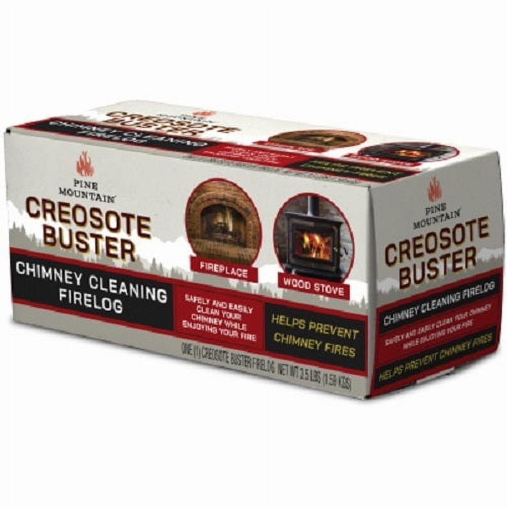 Pine Mountain Creosote Buster Chimney Cleaning Firelog, Log Fire ...