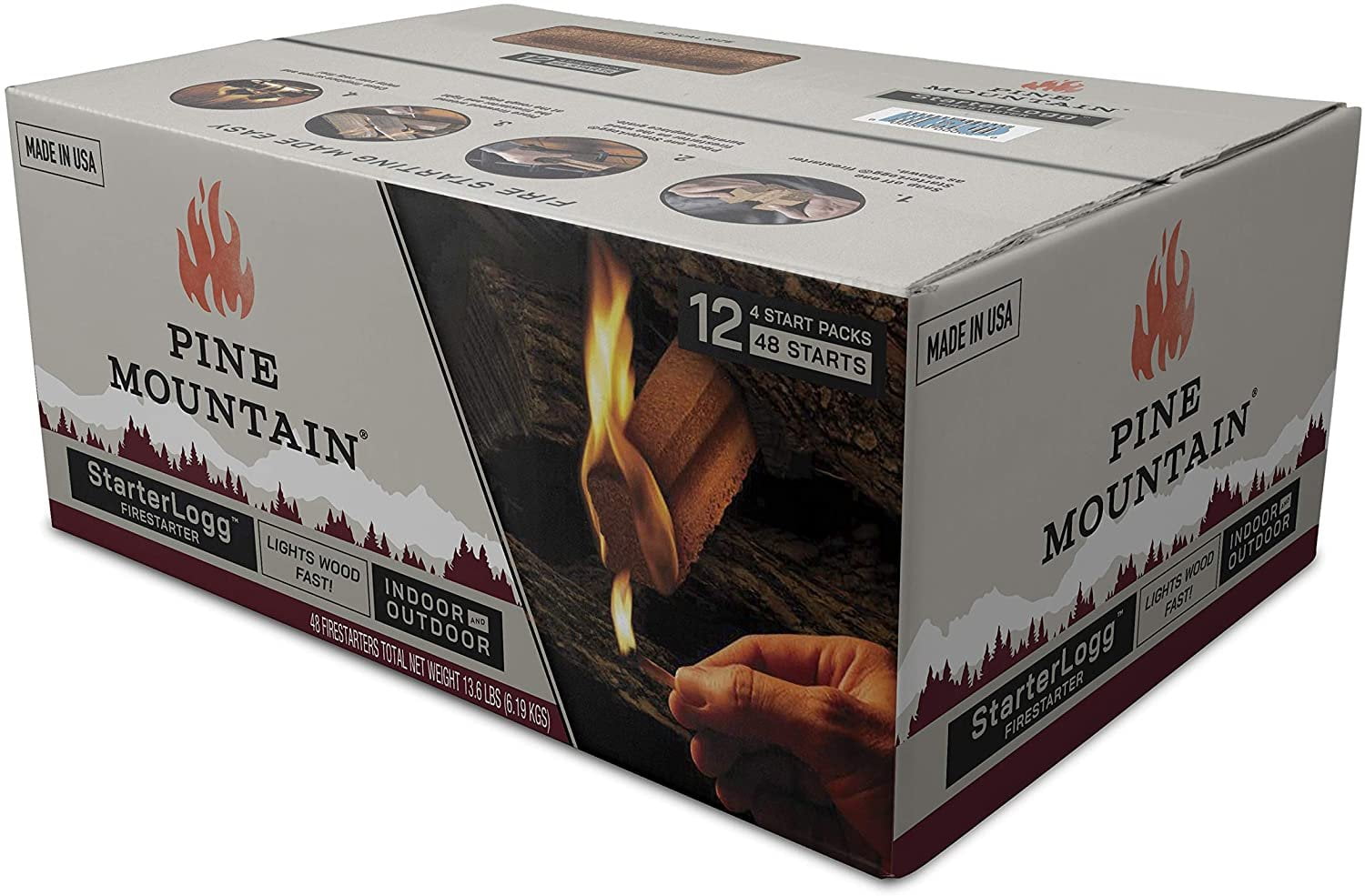 Pine Mountain StarterLogg, 48-Count - Walmart.com