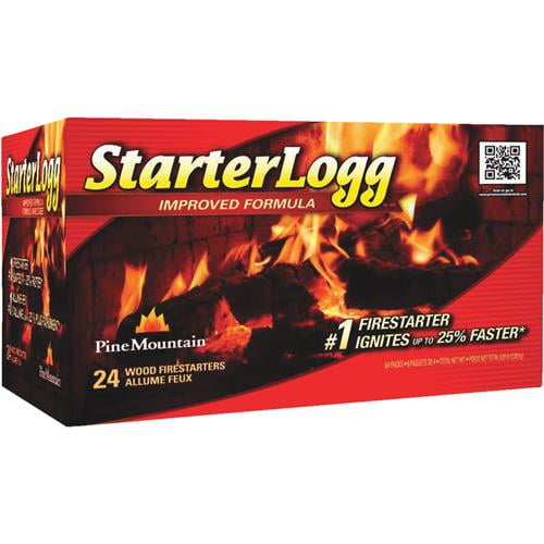 Pine Mountain StarterLogg Fire Starter 24PK, Each - Walmart.com