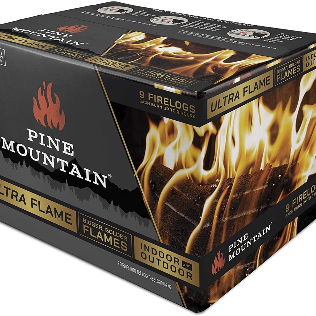 Pine Mountain Ultraflame Fire Starter for Indoor Fireplace and Camping ...