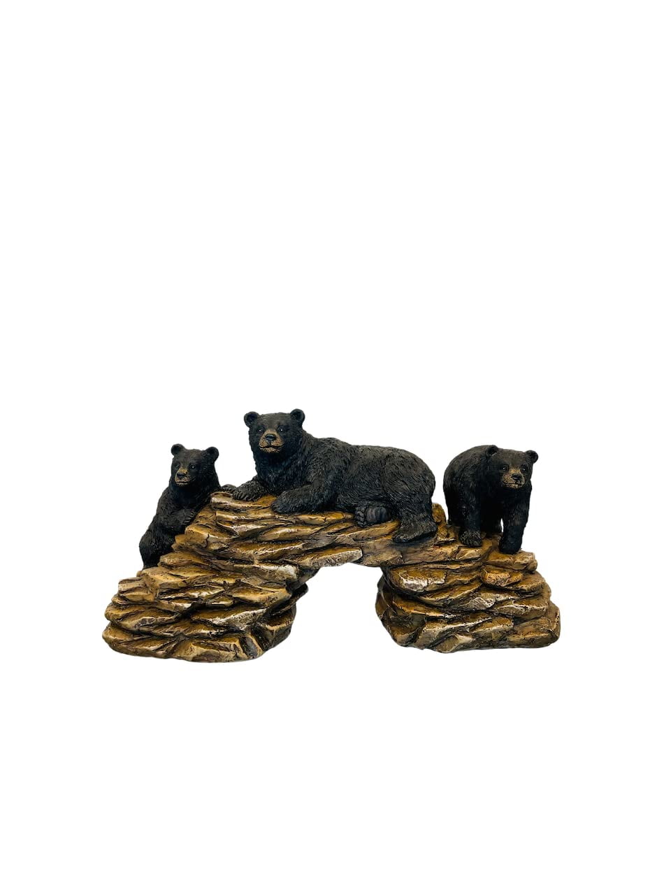 Pine Ridge Black Bears Figurines - Wildlife Figurine, Bear Figure Decor ...