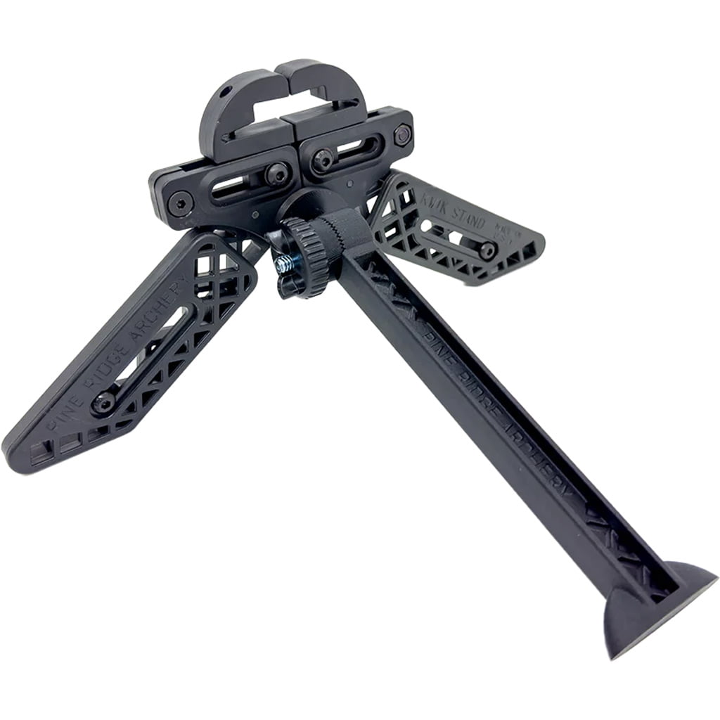 Pine Ridge Kwik Stand Tri Pod Bow Support Black w/Kwik Stand - Walmart.com