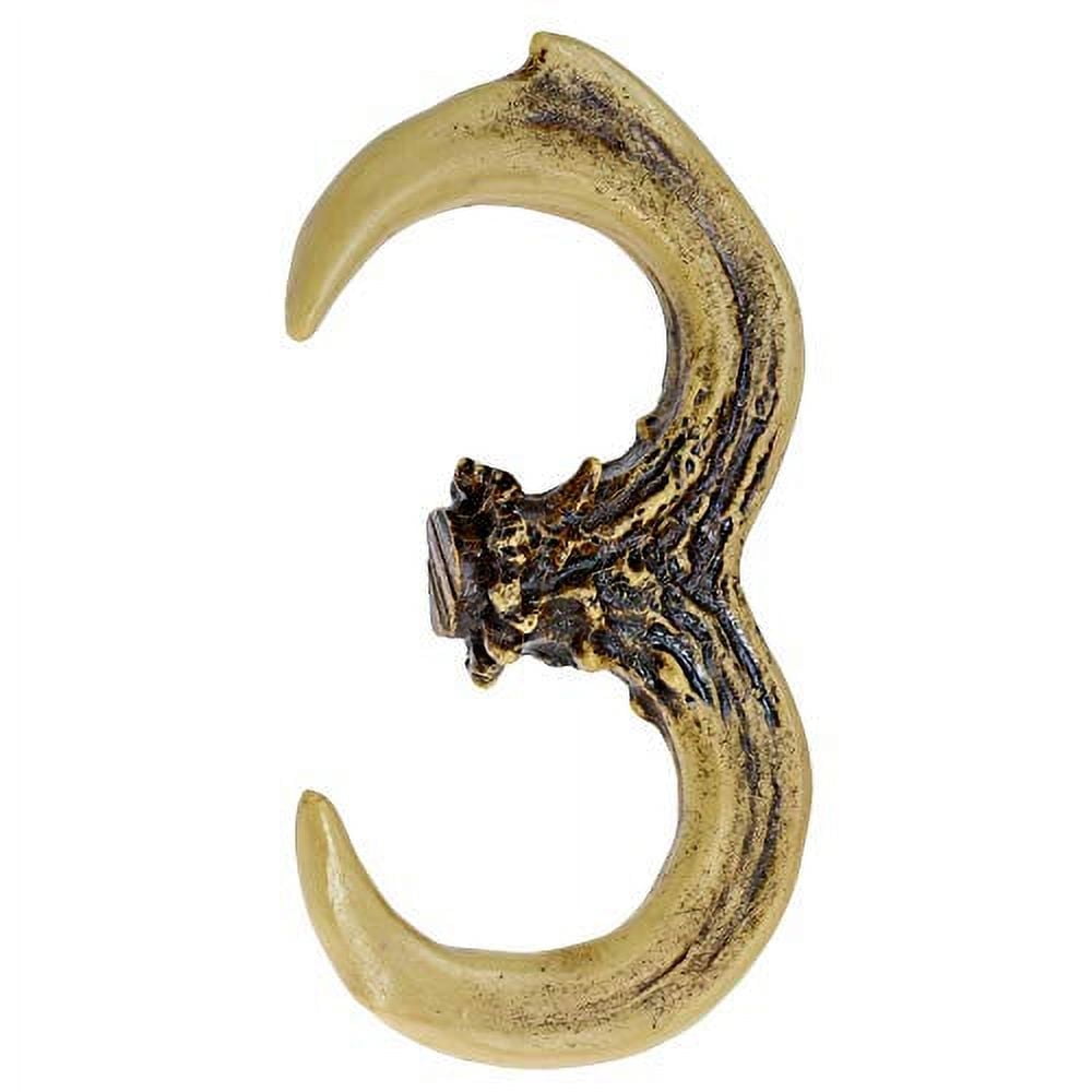 Pine Ridge Personalized Name Art 6" Antler Number "3" Home Decor - 3D ...