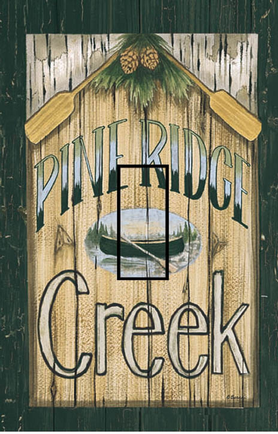 Pine Ridge Single Toggle SwitchStix Peel and Stick Art Deco Switch ...