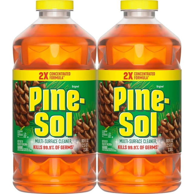 Pine-Sol 80 OZ. Original Disinfecting All-Purpose Cleaner (2-Pack ...