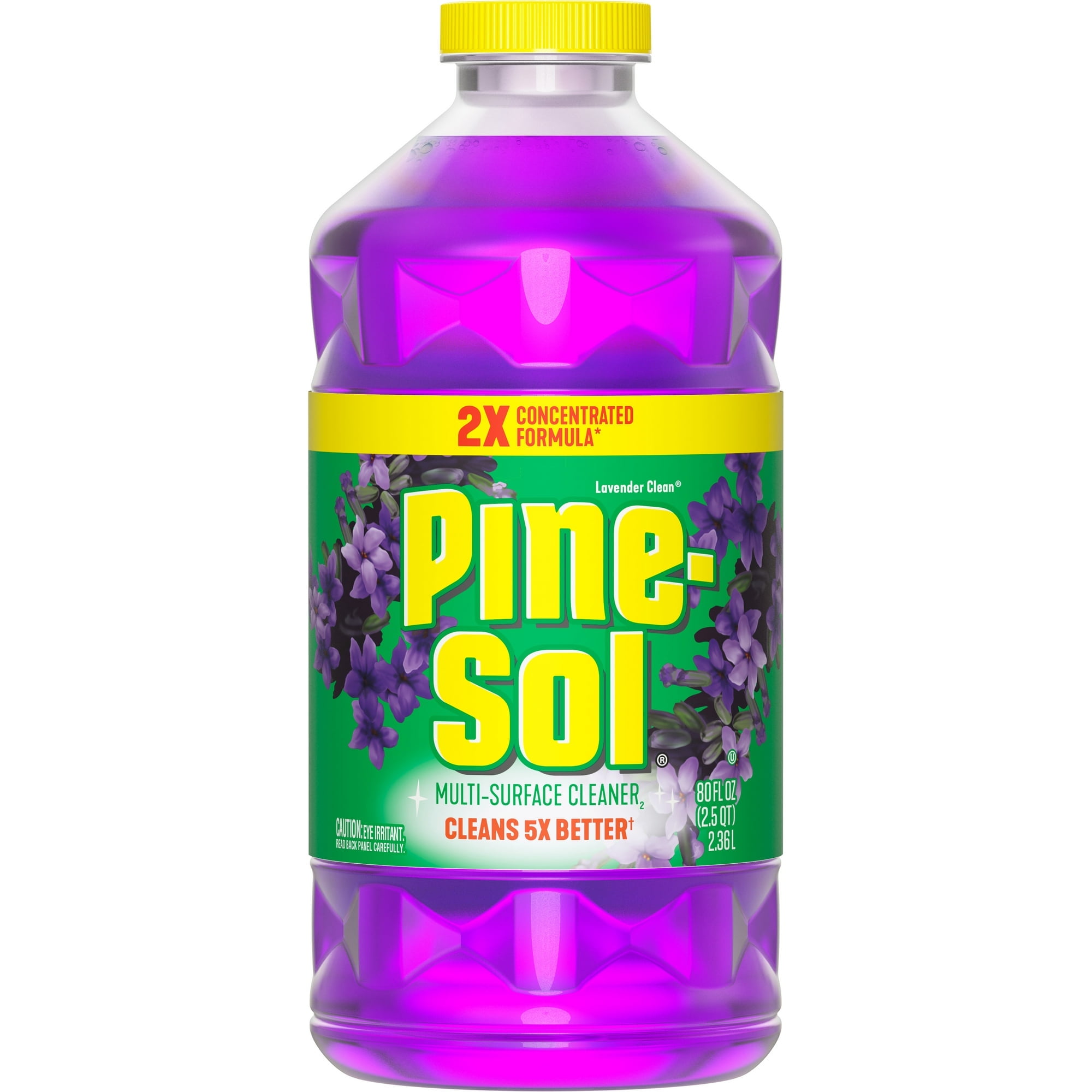 Pine-Sol 80 oz, Lavender All-Purpose Disinfecting Cleaner, Multi ...
