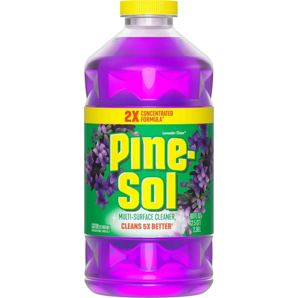 Pine-Sol 80 oz. Lavender Disinfecting All-Purpose Cleaner - Walmart ...