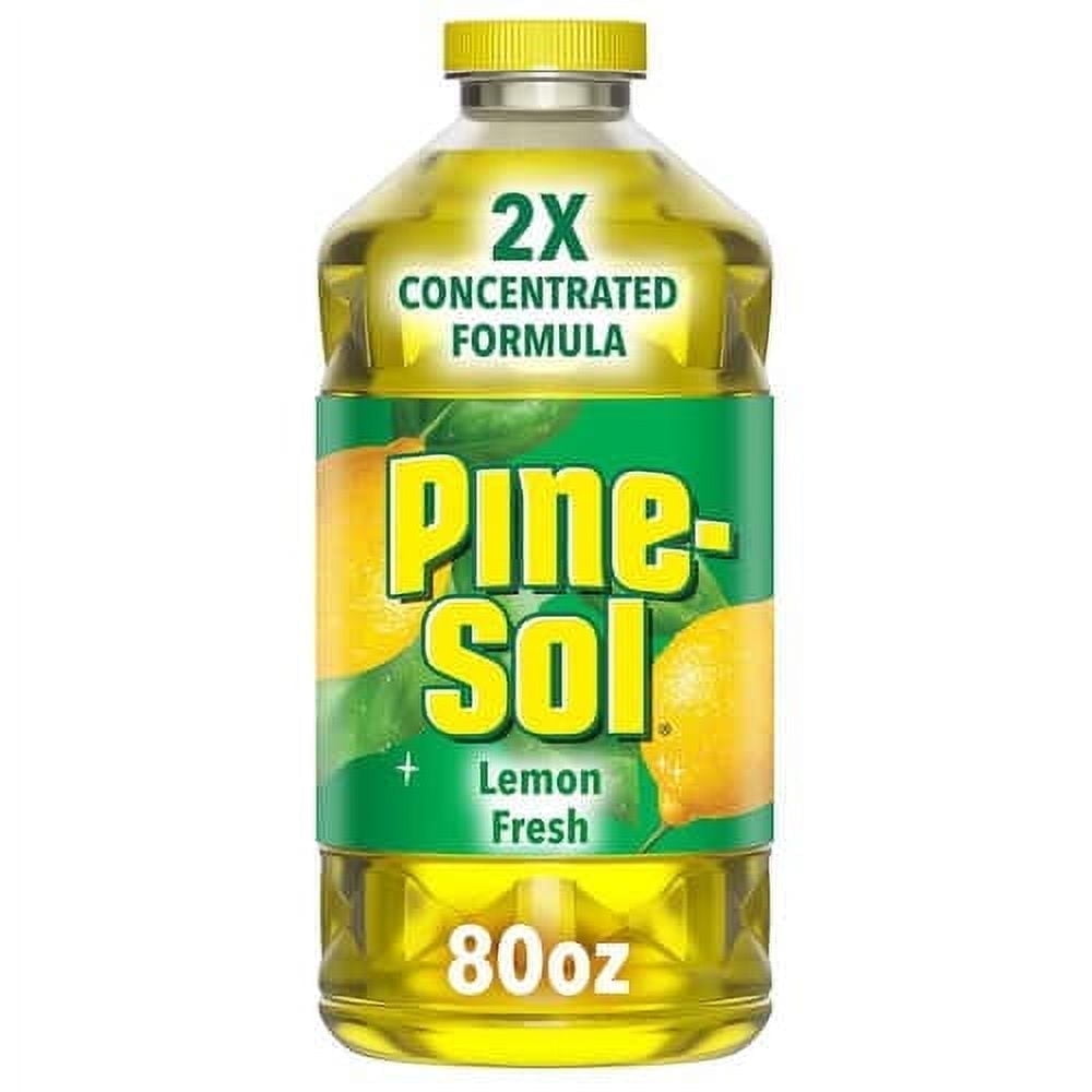 WINWAF Enterprises Pine-Sol Lemon Scented Disinfecting Multi-Surface ...