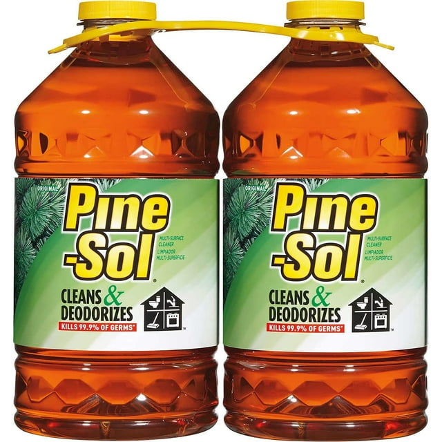 Pine-Sol Multi-Surface Cleaner & Deodorizer, 2 Pack, Original Pine ...