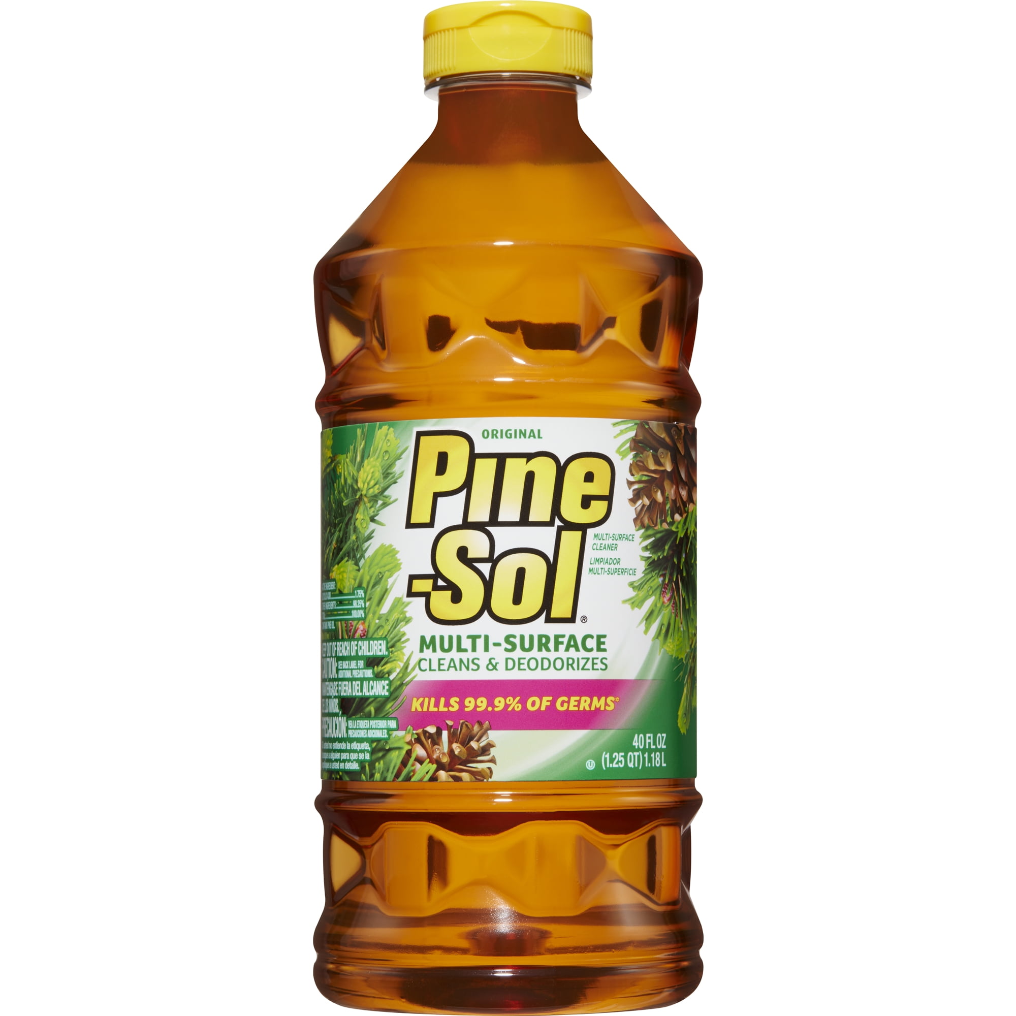 Pine-Sol Multi-Surface All-Purpose Cleaner, Original Scent, 40 oz ...