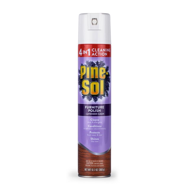 Pine-Sol - Furniture Polish Aerosol- 12.7oz - Lavender - Walmart.com