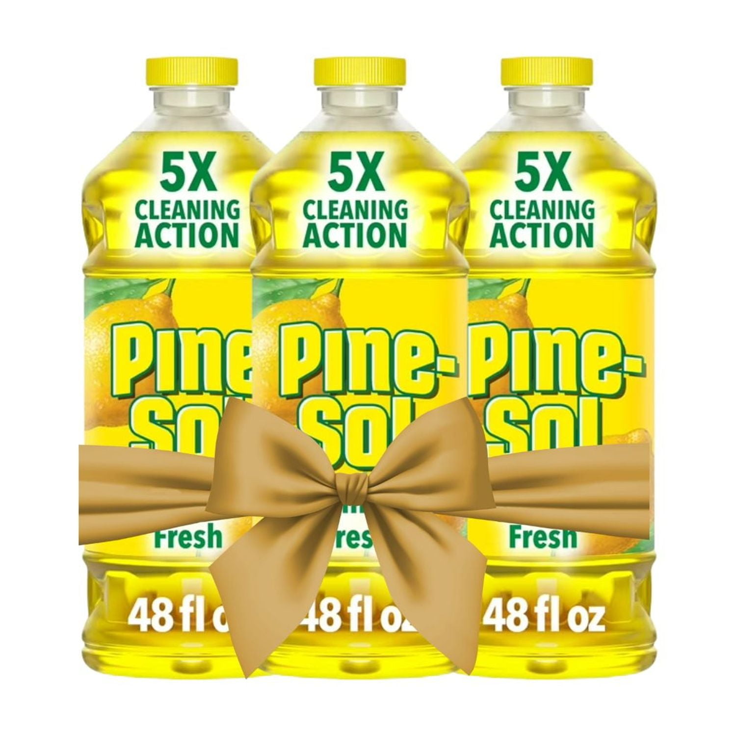 Pine-Sol Lemon Fresh (3 Pack) 144 fl Oz - Walmart.com