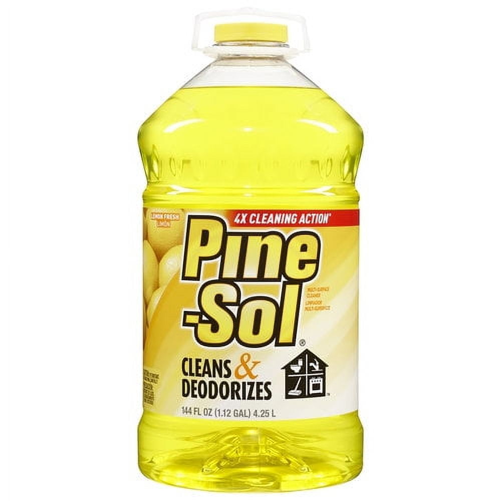 Pine-Sol Purpose Cleaning, Lemon Fresh Multi-Surface Cleaner, Cuts ...
