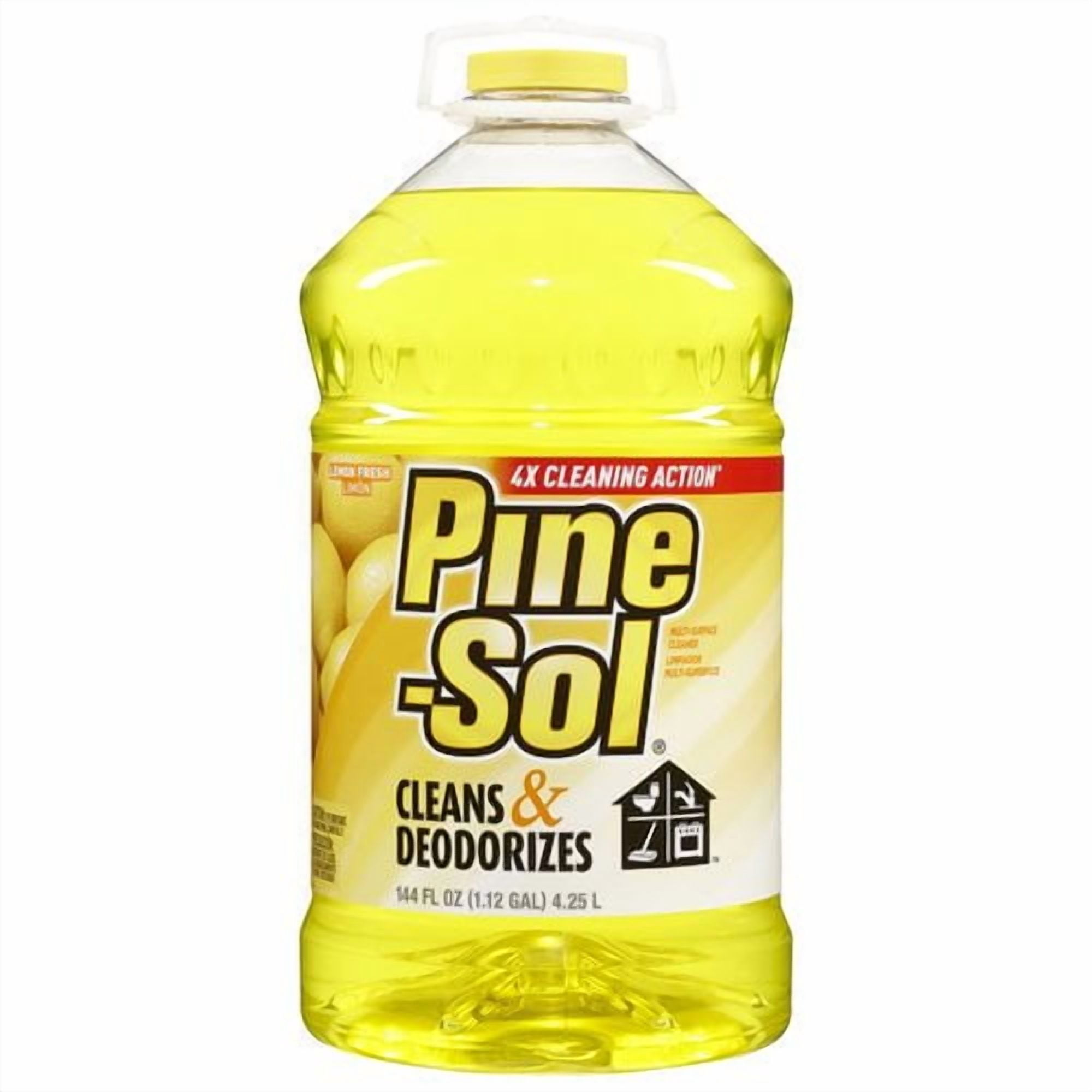 Pine-Sol Purpose Cleaning, Lemon Fresh Multi-Surface Cleaner, Cuts ...