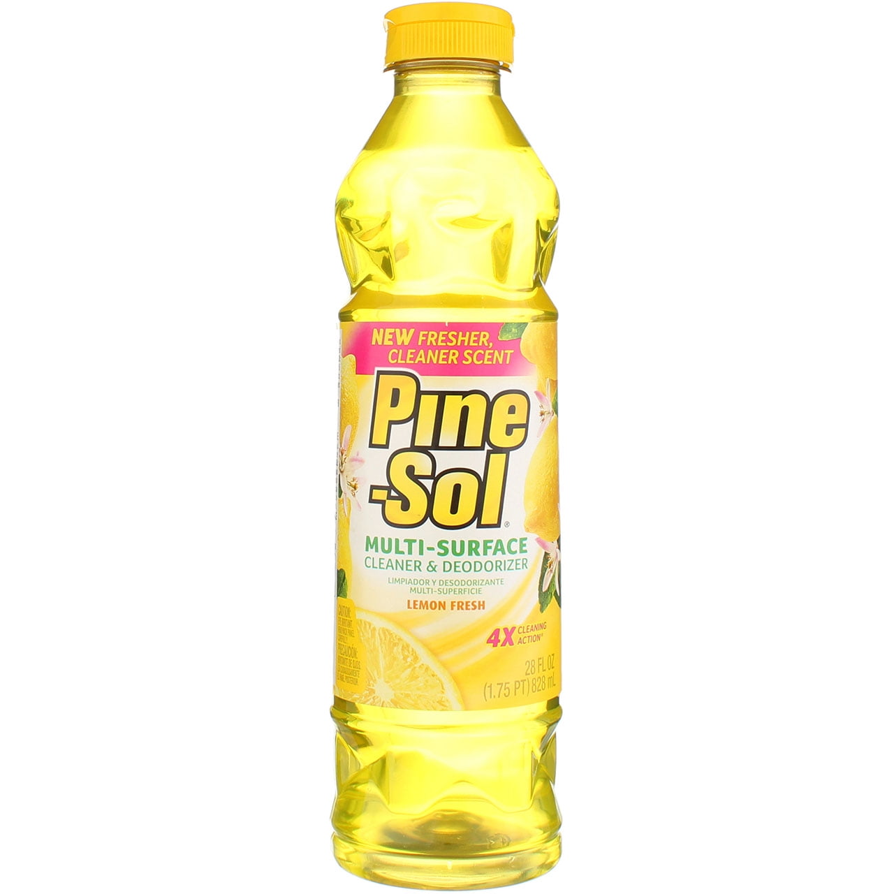 Pine-Sol Multi-Surface Cleaner & Deodorizer Liquid, Lemon Fresh, 28 fl ...