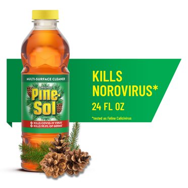 60oz Regular Pine Sol Cleaner - Liquid Disinfecting Solution - Walmart.com