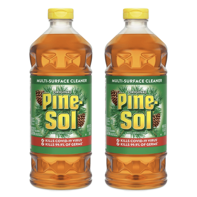 Pine-Sol Multi-Surface Cleaner, Original, 48 fl oz - 2 Pack - Walmart.com