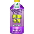Pine-Sol Multi-Surface Floor Cleaner, Lavender Clean, 60 Fluid Ounces ...