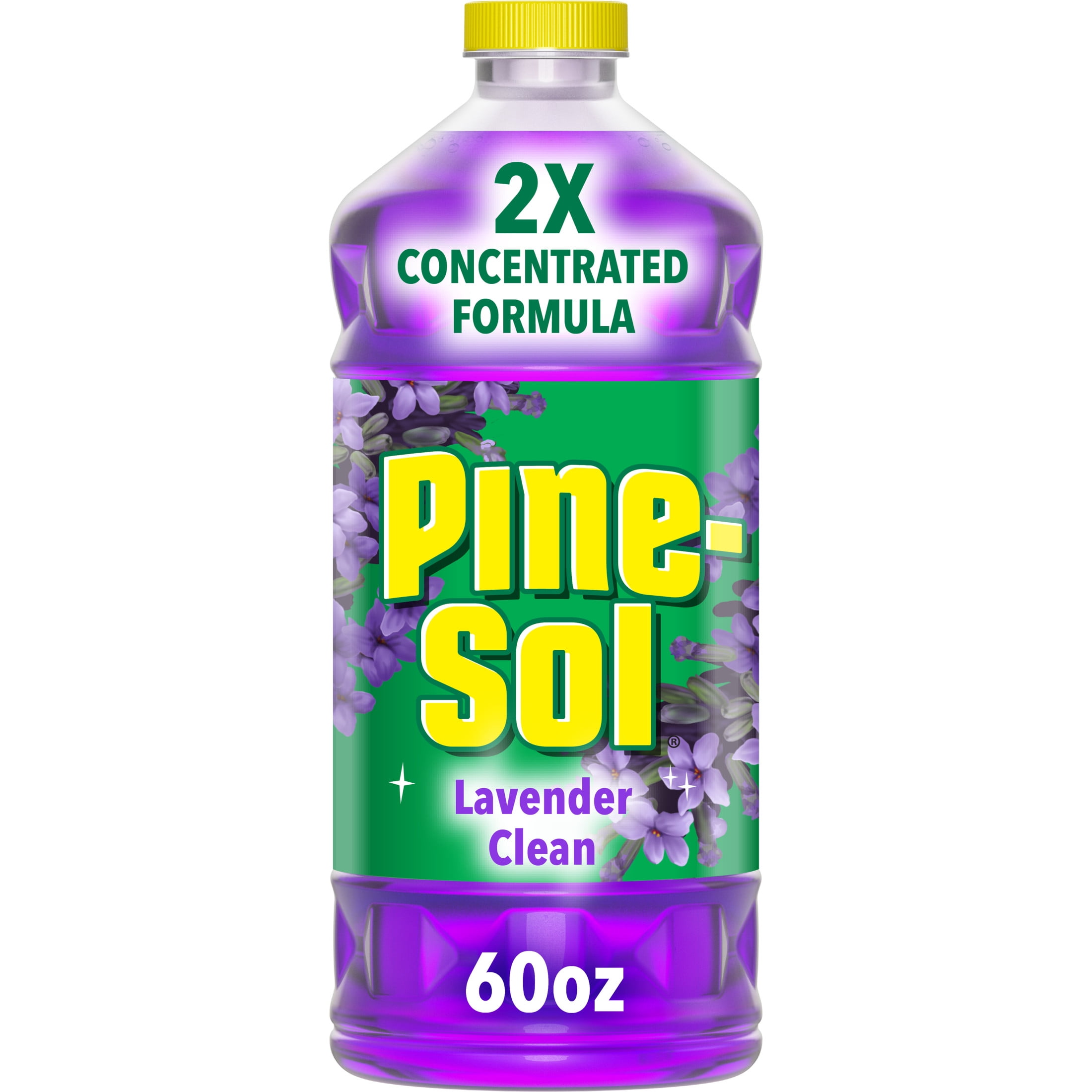 Pine-Sol Multi-Surface Floor Cleaner, Lavender Clean, 60 Fluid Ounces ...
