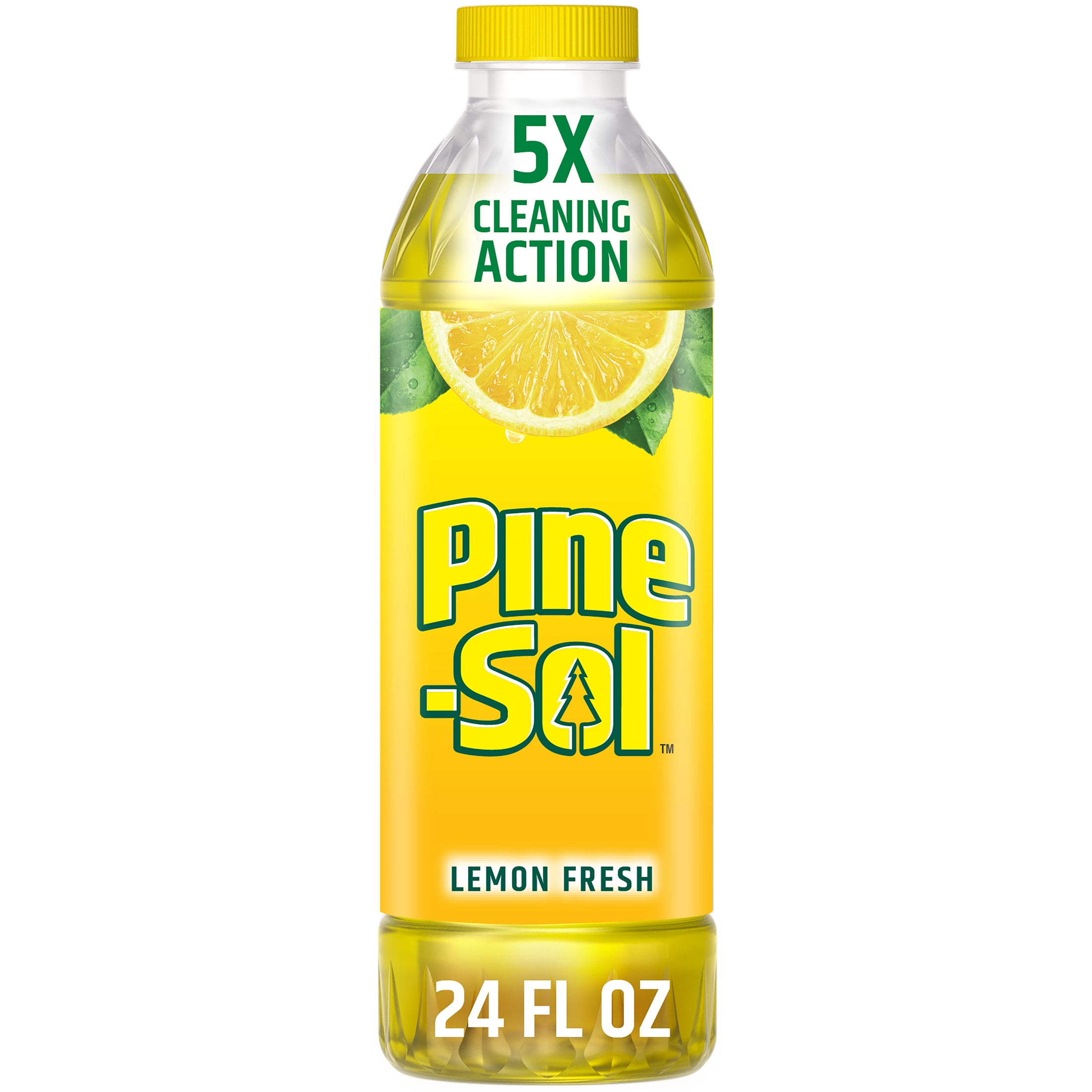 Pine-Sol, Multi-Surface Floor Cleaner, 24 fl oz, Lemon Fresh - Walmart.com