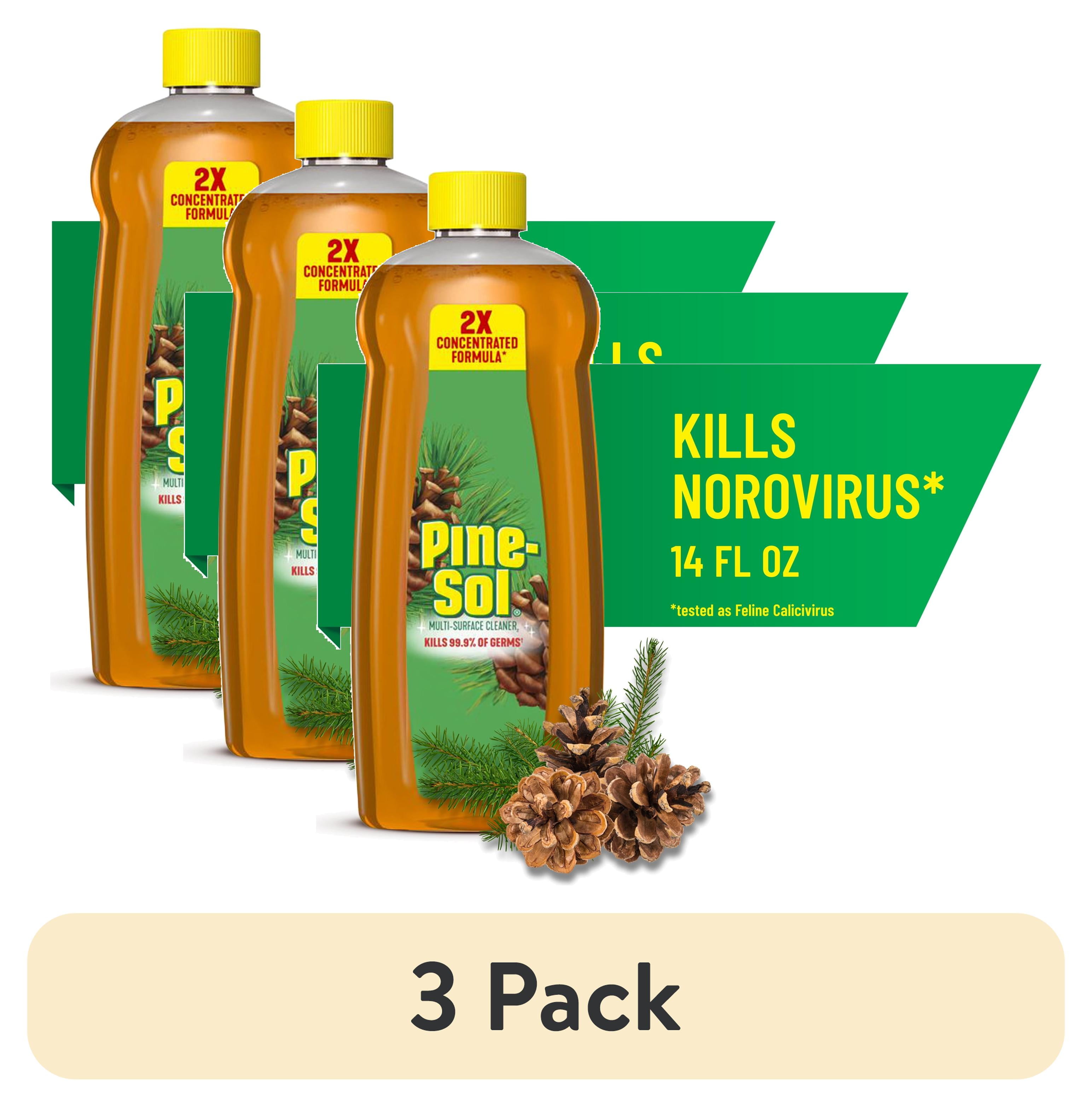 (3 pack) Pine-Sol Multi-Surface Floor Cleaner, Original, 14 Fluid ...