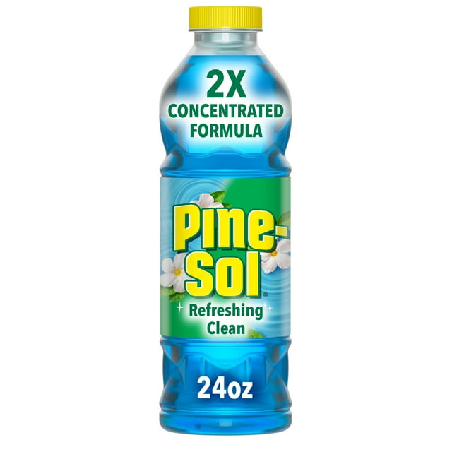 Pine-Sol Lemon Scented Multi-Surface Floor Cleaner for Hardwood and ...