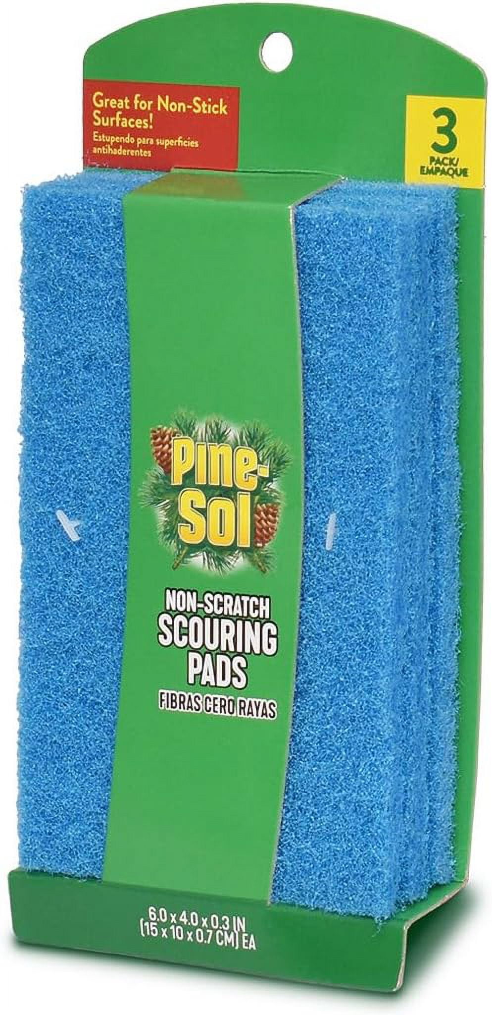 Pine Sol Non Scratch Scouring Pads, Cleaning Scrubbers, 3 Ea ...