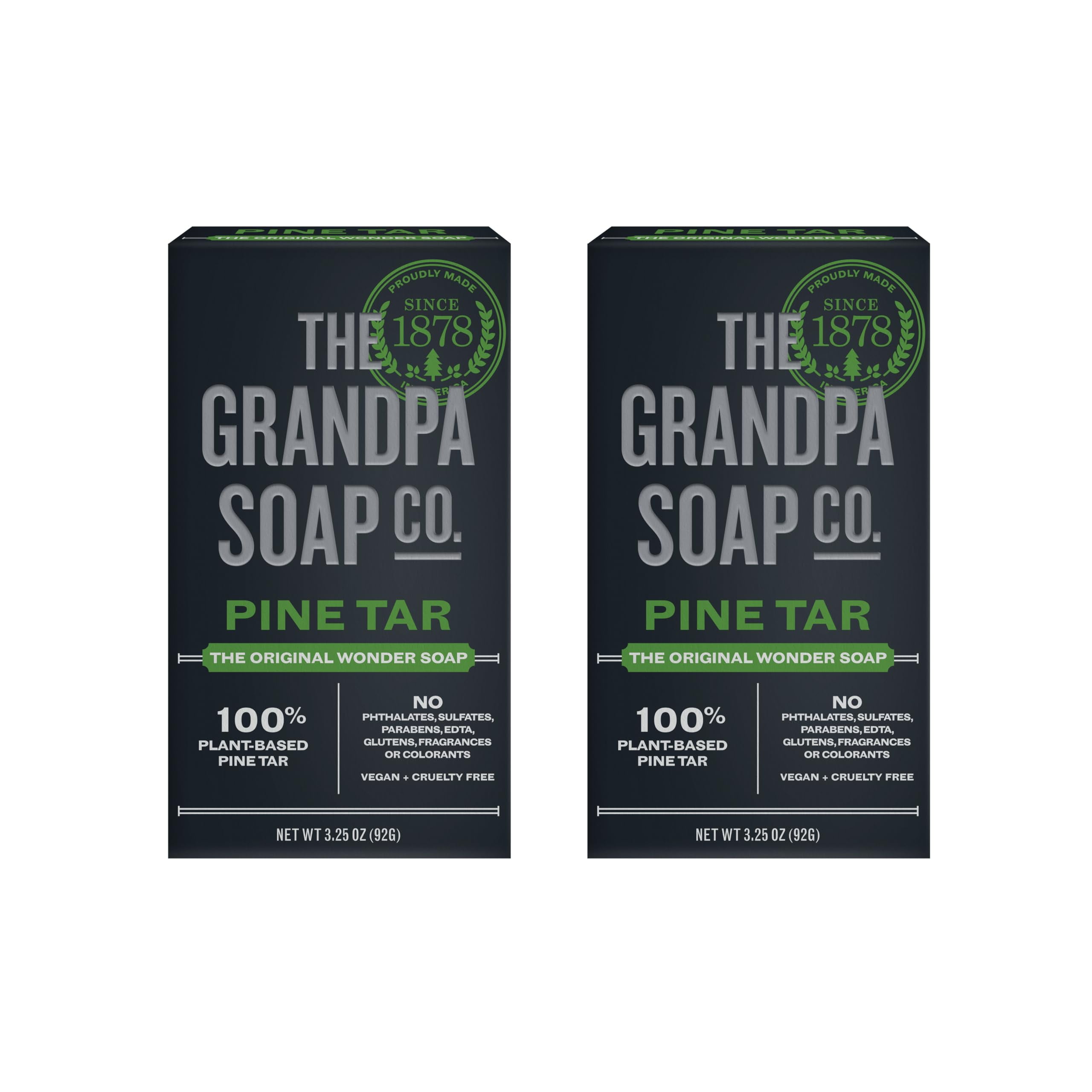 Pine Tar Bar Soap SBF3 by The Grandpa Soap Company | The Original ...