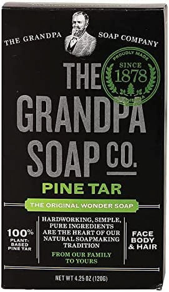 Pine Tar Bar Soap by The Grandpa Soap Company | The Original Wonder ...