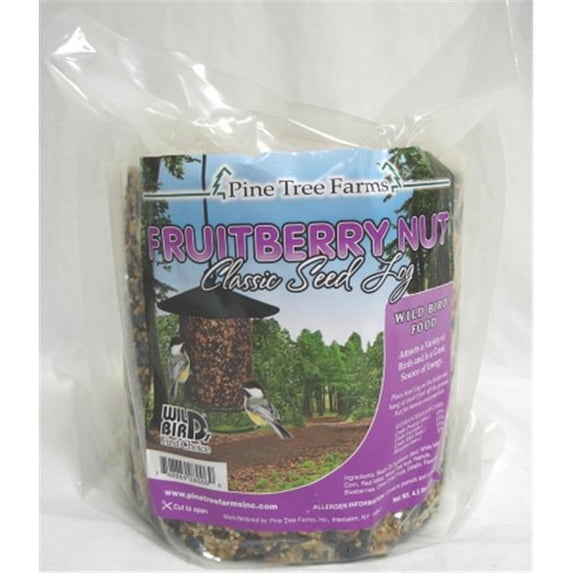 Pine Tree Farms Inc - Fruit-berry-nut Classic Seed Log 72 Ounce ...