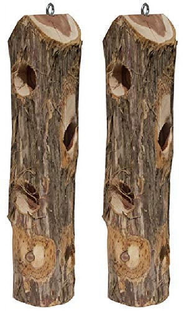 Pine Tree Farms Log Jammer Feeder - Bird Feeder - Brown - 12x3.75x14.5 ...