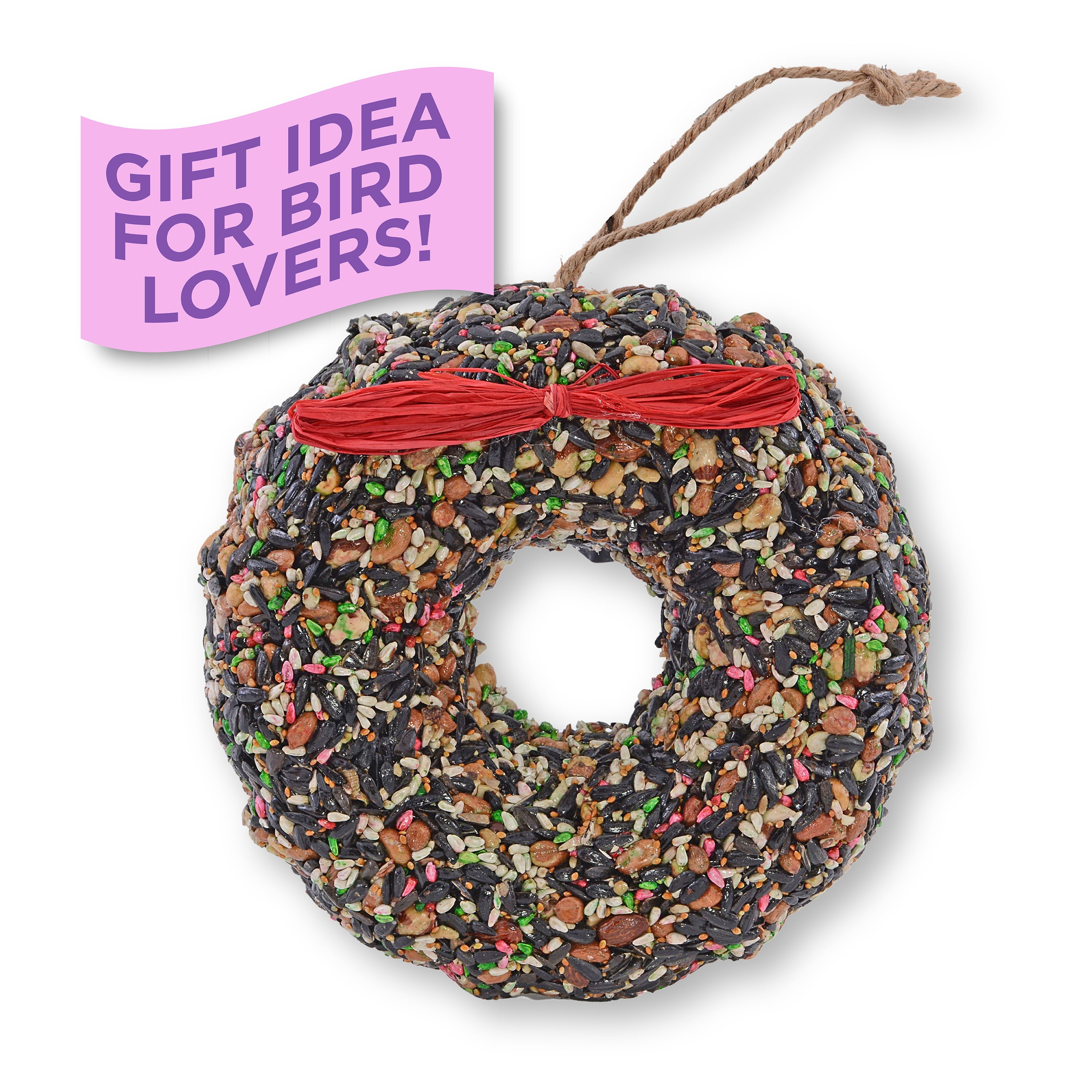 Pine Tree Farms Wild Bird Seed Wreath 2.25 lb. - Walmart.com