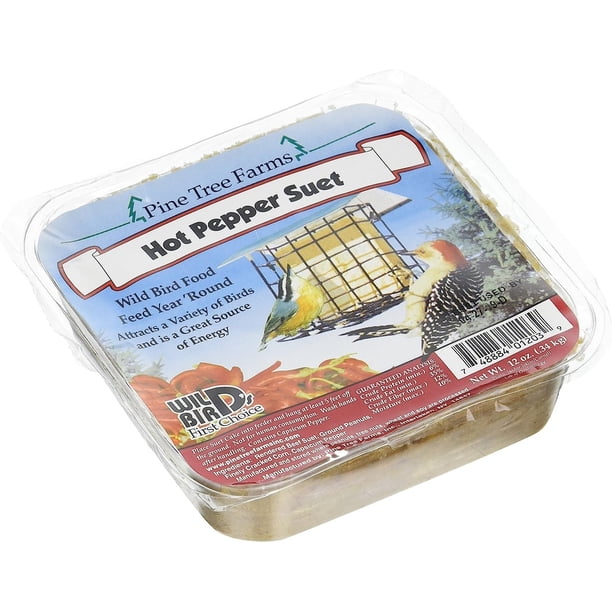 Pine Tree Hot Pepper Suet Cake 12oz - Walmart Business Supplies