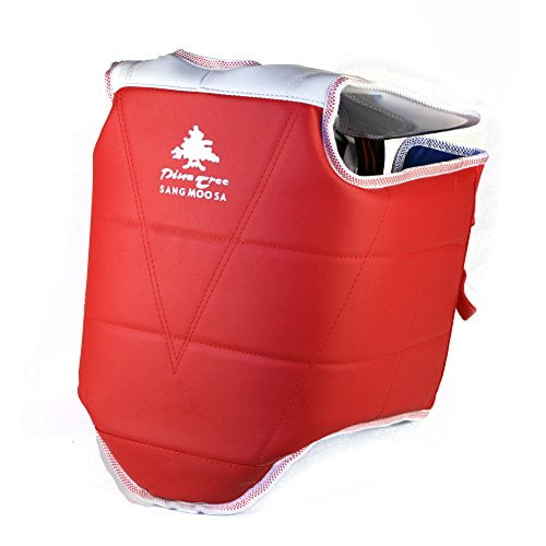 Pine Tree Olympic Style Taekwondo Solid Reversible Chest Guard ...