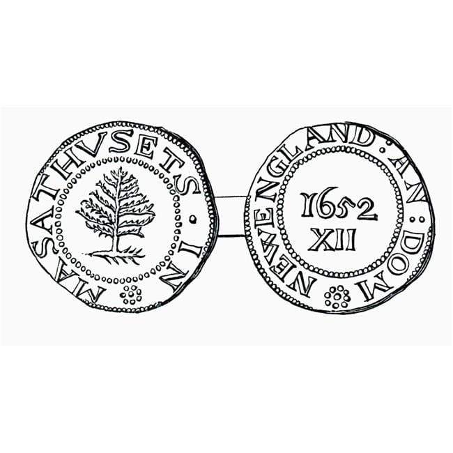 The Pine-Tree Shilling - Currency In The Province of Massachusetts Bay ...