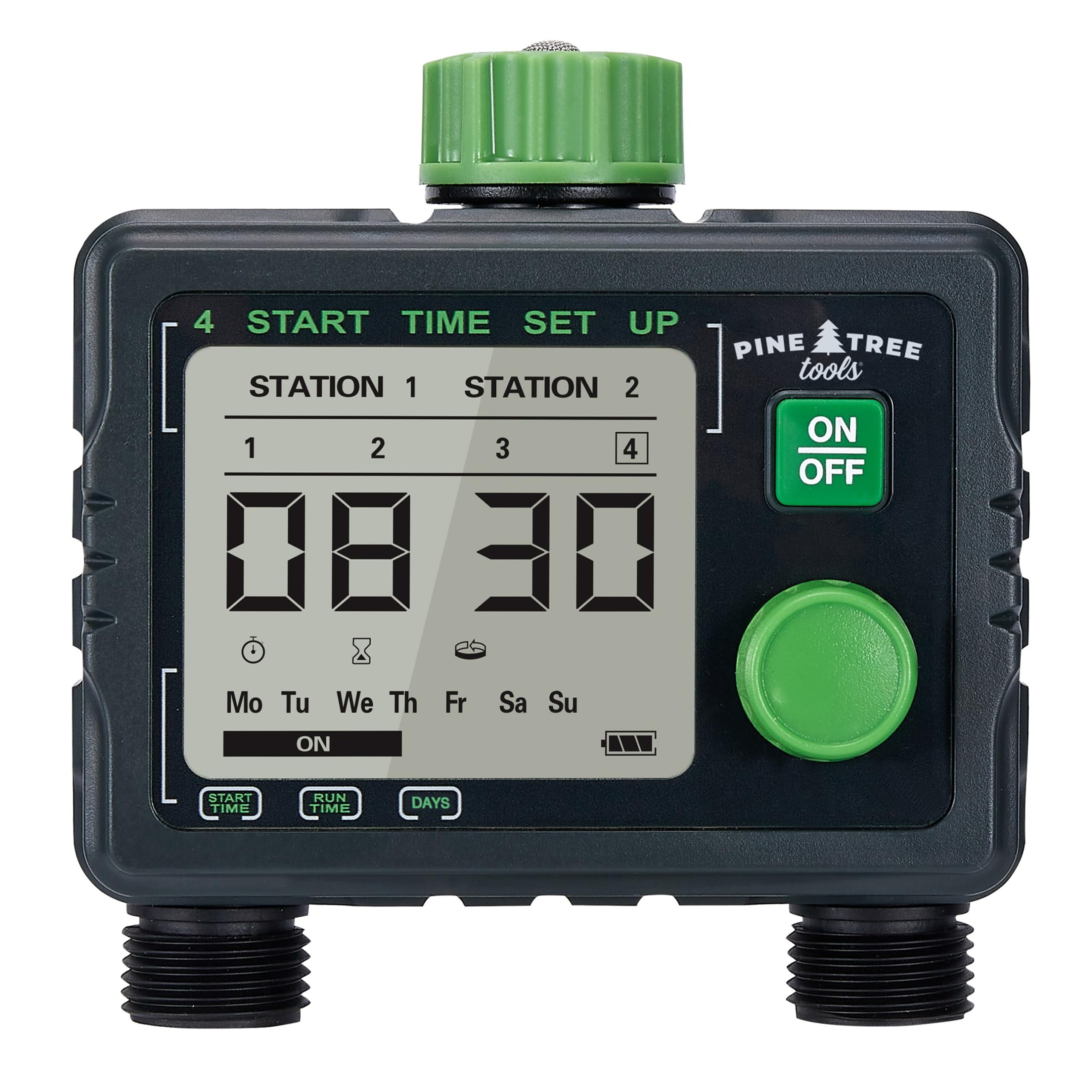 Pine Tree Tools Hose Timer - Programmable Water Timer Garden Hose, Automatic & Manual Watering ...