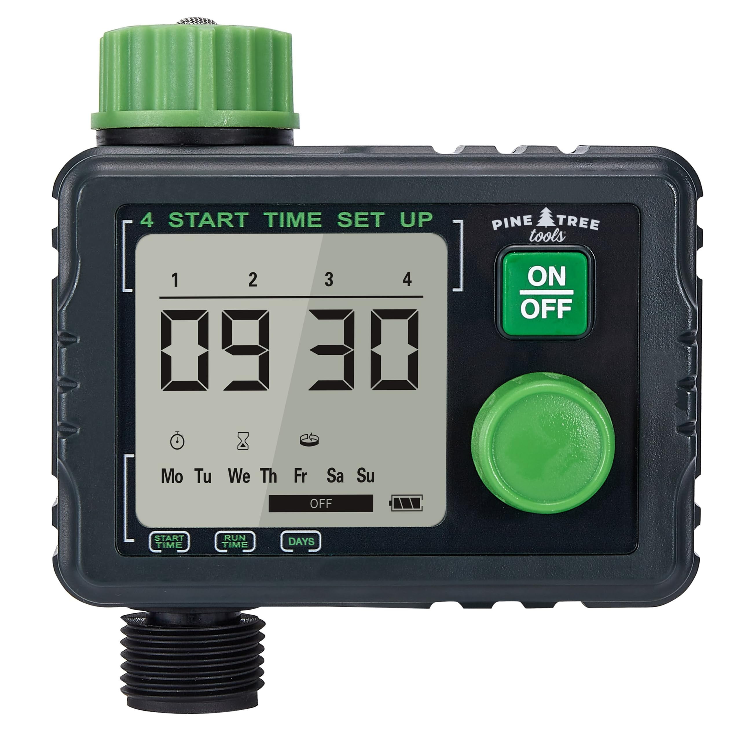 Pine Tree Tools Hose Timer - Programmable Water Timer for Garden Hose ...
