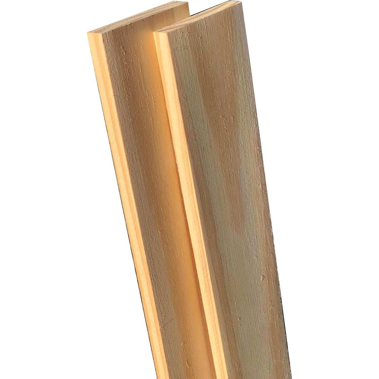 Pine Wood Lumber Board 6 Count Wooden Lumber Plank 3/4 in x 4 in x 3 ft ...