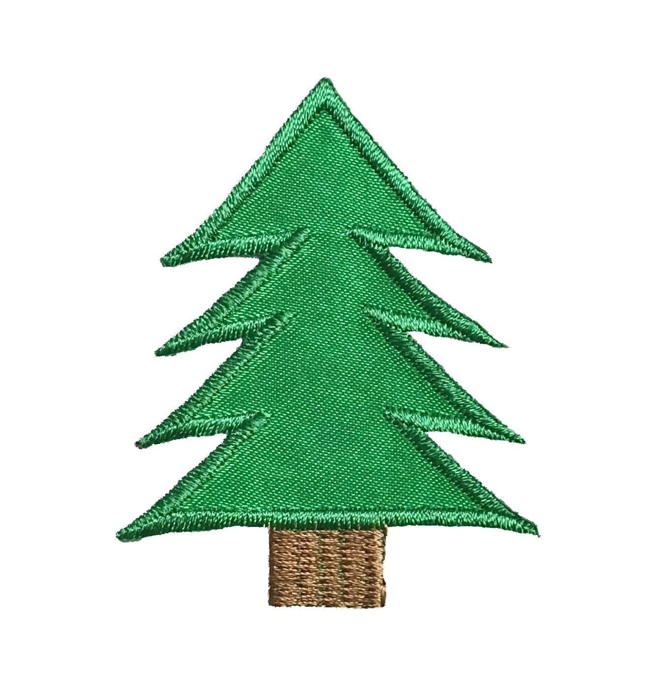 Pine tree - Green - Forest/Woods - Iron on Applique/Embroidered Patch ...