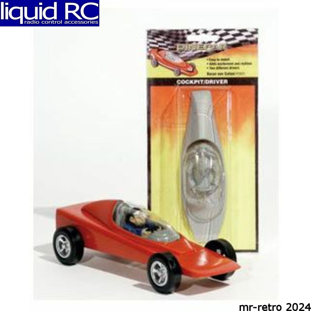 Pinecar 3921 Cockpit & Driver Baron Von Gofast - Walmart.com