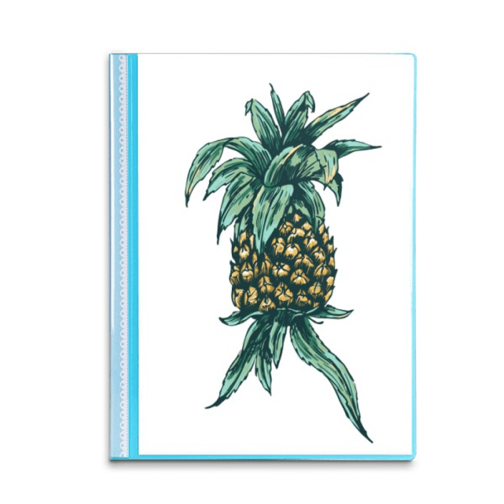 PineFruit Fruit Eat Green Book Sheet Protectors Portfolio Binder Folder ...