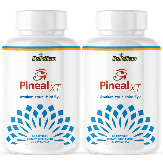 Pineal XT- Nerve & Brain Support- 2 Bottles- 120 Capsules - Walmart.com