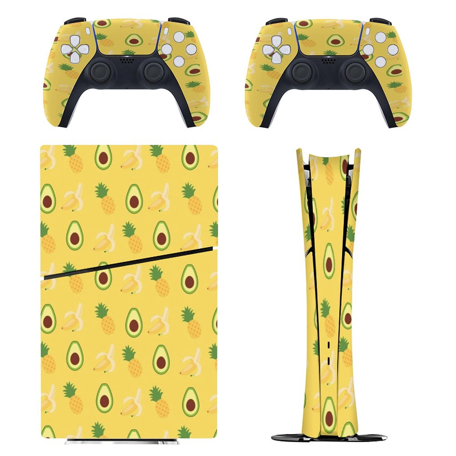 Pineapple, Banana, Avocado PS5/PS5 Slim Digital Disc Skin Sticker For ...