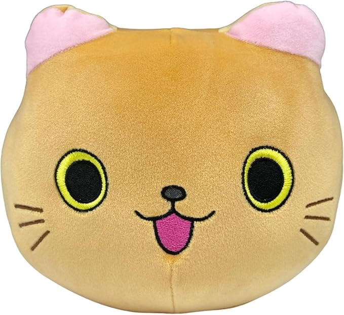 Pineapple Cat Plush Orange Cat Stuffed Animals Cute Cat Plushies Soft ...