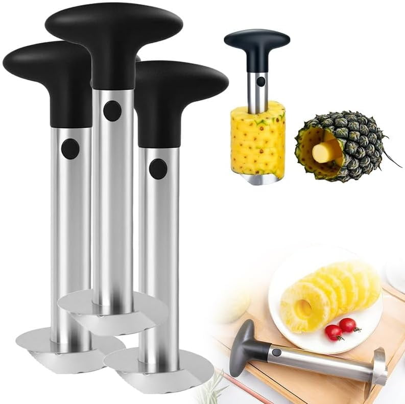 Pineapple Corer Cutter, Pineapple Core Remover with Measure Mark ...