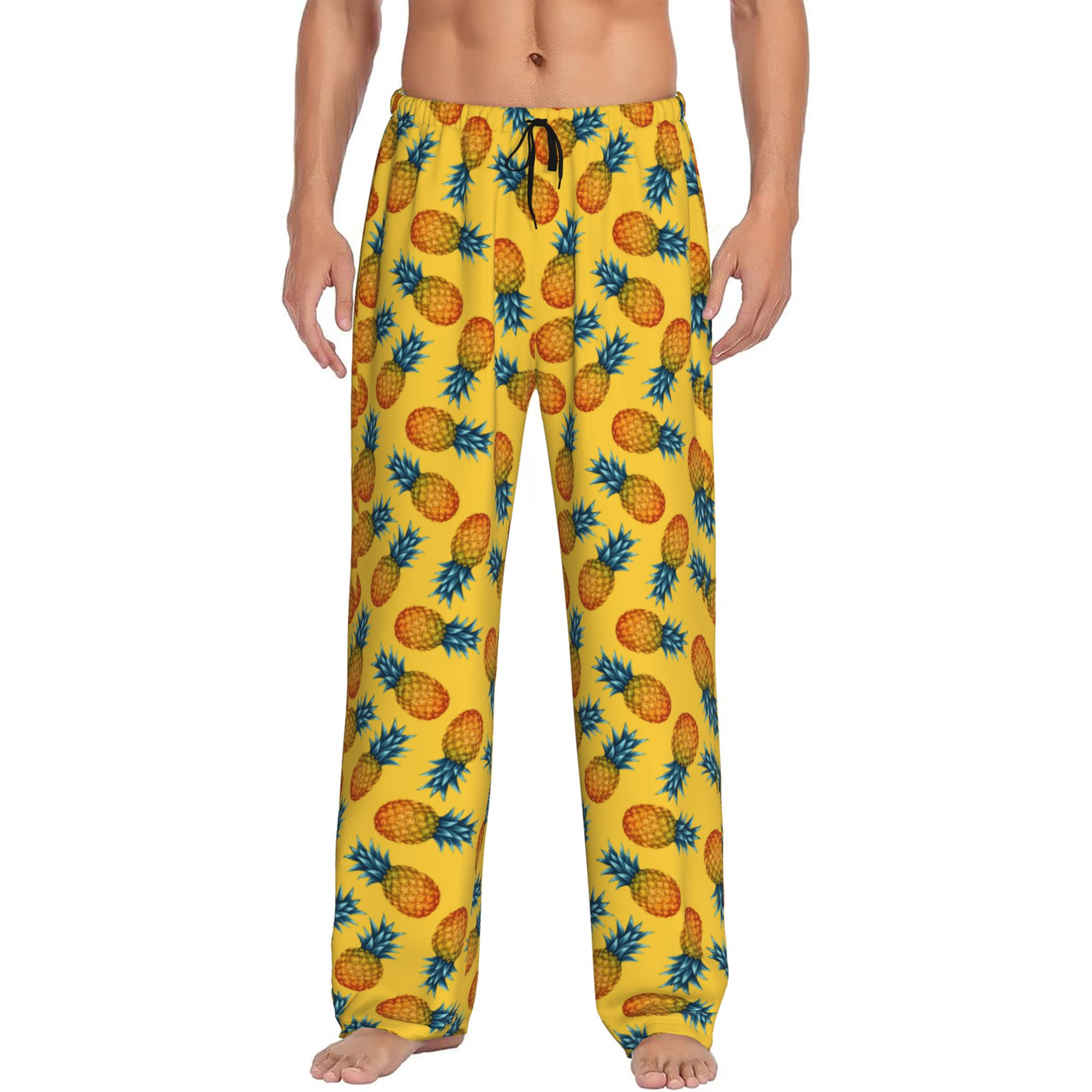 Pineapple Pattern Men'S Pajama Pants,Soft Lounge Pajama Pants - Walmart.com